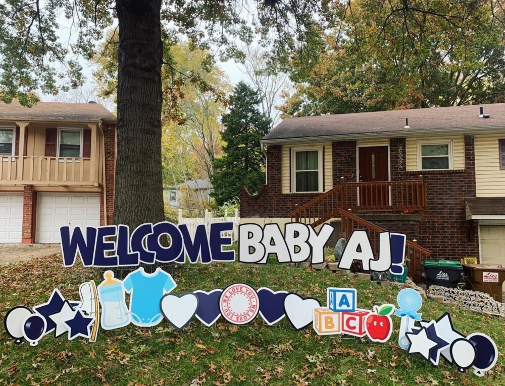 Welcome Home Yard Signs for Every Occasion - Yard deSIGNS, LLC