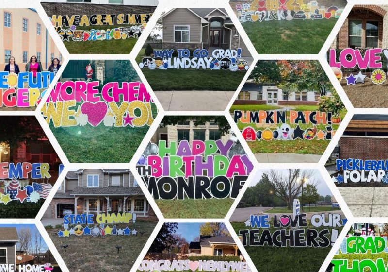 Yard Sign Rentals - They're Not Just for Birthdays!